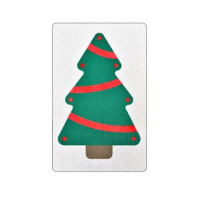 China Christmas Cat Scratching Board Corrugated Cardboard Kitten Scratcher Pad for Wall Window for sale
