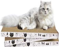 Quality Cardboard Cat Scratcher Pad Durable for Indoor Cats Kitten Reversible Cat for sale
