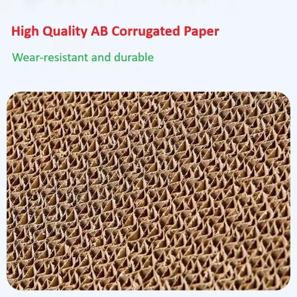 Quality Cardboard Cat Scratcher Pad Durable for Indoor Cats Kitten Reversible Cat for sale