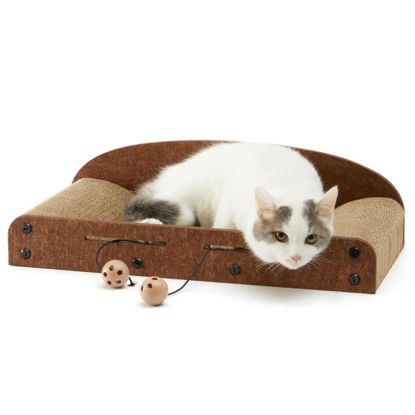 Quality Cat Scratcher Cardboard Lounge Bed, Durable Cat Scratcher Extra Large Lounger for sale