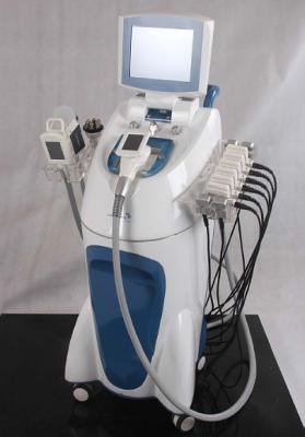 China 5 In 1 Cryolipolysis Fat Removal Equipment  Cavitation RF Lipo Laser for sale