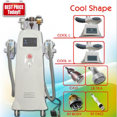 China Cryolipolysis Cavitation RF Slimming Machine For Fat Removal , Weight Loss for sale