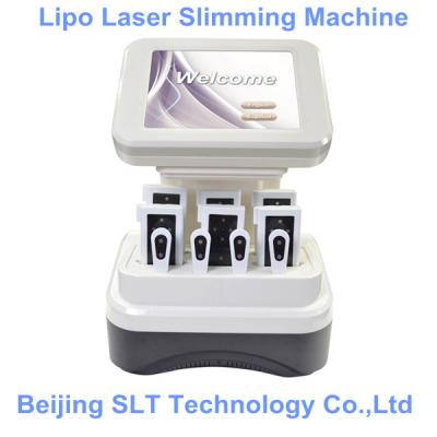 China Non-invasive Lipo Laser Slimming Machine / 650nm Diode laser Fat Removal Machine for sale