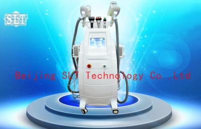China Cryolipolysis Fat Freezing Slimming Equipment , Cavitation RF Lipo Laser Beauty Machine for sale
