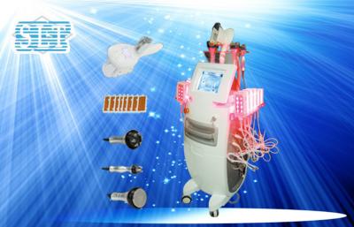 China Cavitation RF Laser Body Shaping Machine , Cryolipolysis Fat Freezing Beauty Equipment for sale