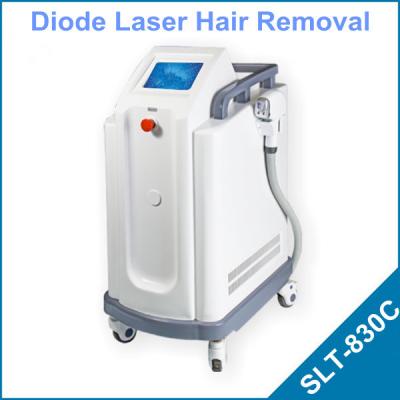 China 12 Dilas Bars Diode Laser Hair Removal Machine / 10Hz Fast Laser Hair Removal for sale