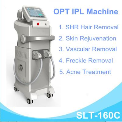 China Advanced AFT SHR IPL Hair Removal Machine , Double Handles Elight IPL Beauty Machine for sale