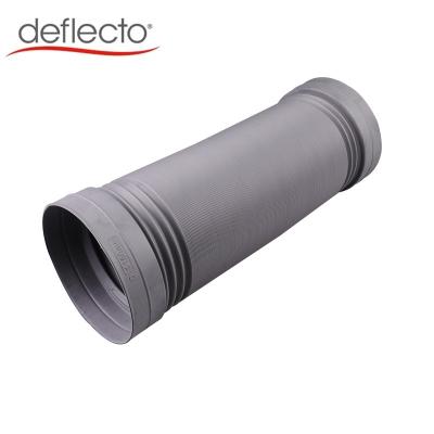 China Kitchen Exhaust Flexible Duct Plastic Air Duct Bellows PE Range Hood Exhaust Duct for sale