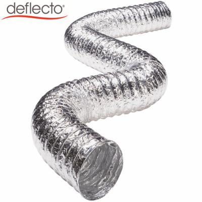 China Flexible Duct Aluminum Air Duct Hose for Grow Tent Kitchen Bathroom Venting for sale