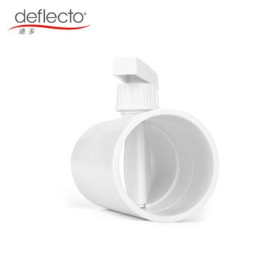 China Plastic Air Damper Check Valve Air Volume Control Valves with Back Draft Shutter for HVAC for sale