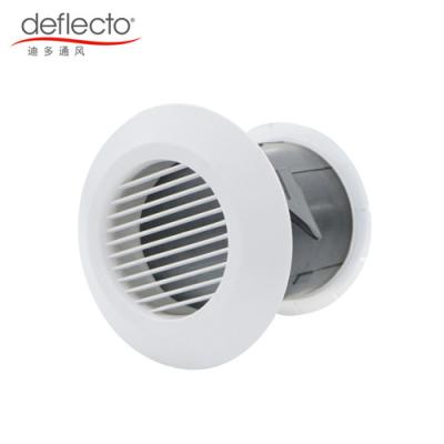 China Straight Louver Intake Exhaust ABS Air Vent Grille with Flyscreen Cover for sale