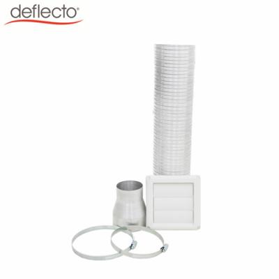 China 6 Inch 150mm Rangehood Roof Venting Kit Louver Ventilation Cover with Mesh HVAC Rigid Duct for Kitchen Venting for sale
