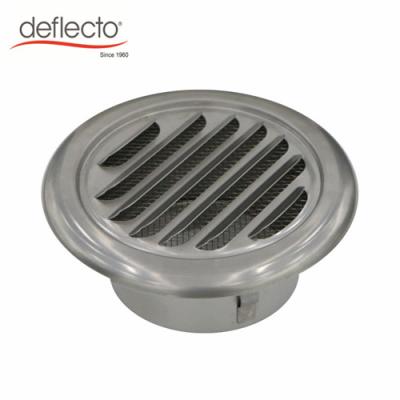 China Easy install Outdoor Stainless Steel Flat Air Vent Cover Air Intake Exhaust Vent Cap for sale