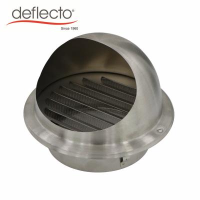 China 100mm 4 inch Stainless Steel Ball Weather Louver Brush Finish for sale