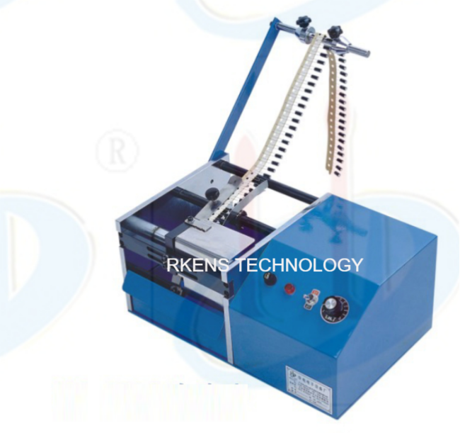 Taped radial lead cutting machine