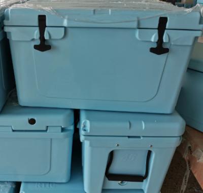 China Plastic Rotational Mold Ice Cooling Box For Storing Food / Beverage for sale