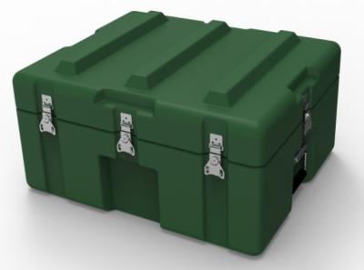 China LLDPE Plastic Turnover Box Rotoplastic Mold Green Plastic Tool Box for sale