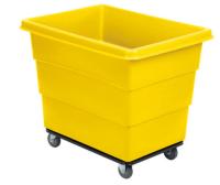 China Rotationally Molded Plastic Material Handling Cart Custom Color 5mm Thickness LLDPE HDPE for sale