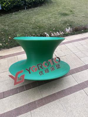 China Polyethylene Rotomolded Plastic Swivel Chair / Swivel Seats Rotational Moulds for sale