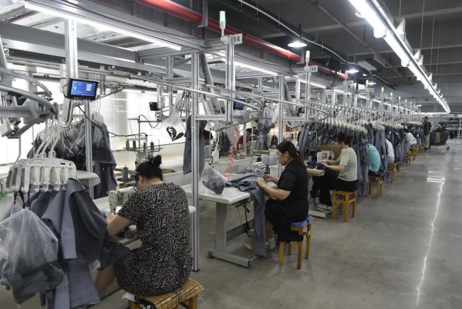 Intelligent hanging system high efficiency handing hanger suitable for Yin Eurotex INA system