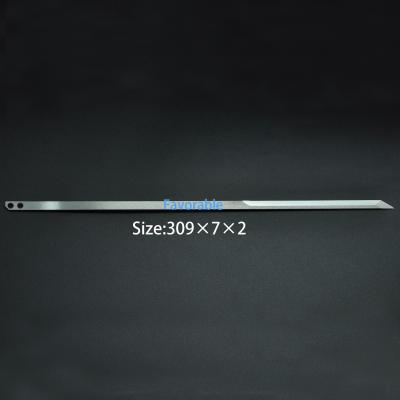 China Stainless Steel Cutter Knife Blades Suitable For VT5000 309×7.0×2.0mm for sale