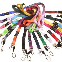 Quality Polyester Silicone Phone Lanyard Necklace Holder Strap Color Printing For for sale