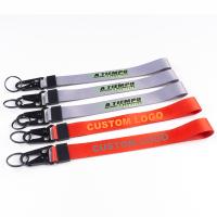 Quality Customized Color Automotive Car Keychain Metal Hook Lanyard for sale