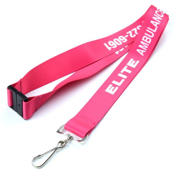 Quality Eco Friendly Polyester Safety Lanyard – Custom Logo Print, MOQ 100 for sale