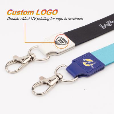 China Custom Polyester Neck Key Holder Lanyard Gravure Printing for sale