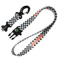 Quality 900mm Stretchy Polyester Lanyard String Keychain Card Holder For Work Id for sale