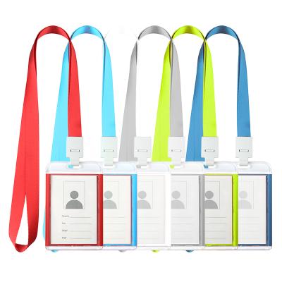 China Odm Acrylic Horizontal Vertical Id Holder For Work Gifts And Identification for sale