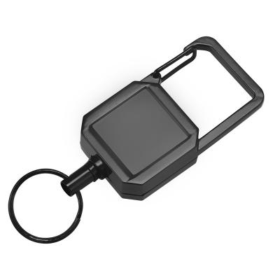 China Gravure Printing Retractable Badge Reels Keychain Heavy Duty Custom Logo for sale