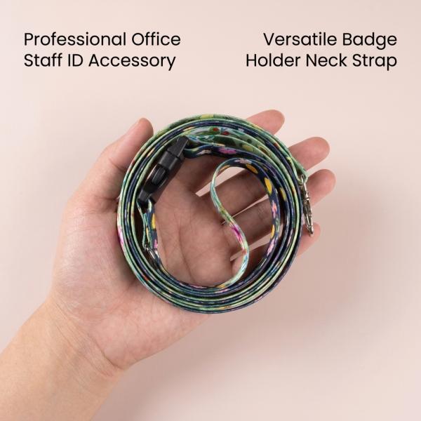 Quality Customized Easter Polyester Lanyard Strap String Keychain work Card Holder Badge for sale