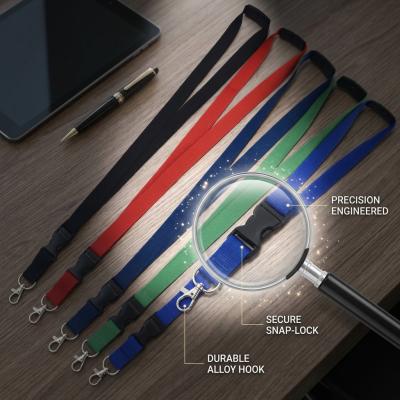 China Eco Friendly Polyester Silicone Phone Lanyard Breakaway Crossbody Phone Necklace for sale