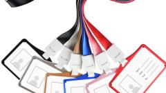 Custom Aluminum ID Badge Holder Professional Style