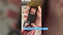 Heavy Duty Retractable Carabiner Keychain for Daily Use
