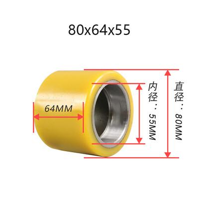 China Forward stacker high stacker general rubber load wheel wear-resistant bearing wheel front wheel models for sale