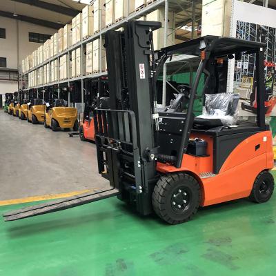 China Elektrische Vorkheftruck van het hoog rendement de Vierwielige In evenwicht brengende Gewicht 2 Ton van 2000kg en Mast 3m 4m 5m Te koop
