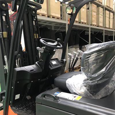 China Elektrische Vorkheftruck van het hoog rendement de Vierwielige In evenwicht brengende Gewicht 2 Ton van 2000kg en Mast 3m 4m 5m Te koop