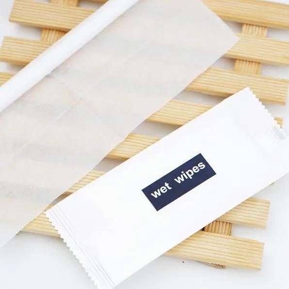 Close-up of KILINE wet wipe texture and material
