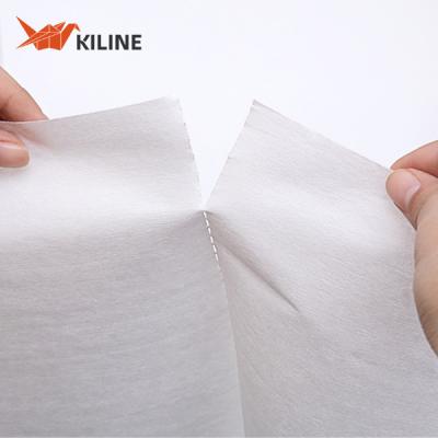 China OEM Nonwoven Industrial Cleaning Paper Jumbo Roll Absorbent White 60gsm zu verkaufen