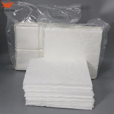 중국 린트 무료 레이저 절단 110gsm 9*9 인치 와이퍼 폴리에스터 청정실 와이퍼 실험실 장비 청소 판매용