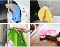 Quality Microfiber Magic Cloth Commercial Cleaning Wipes Quick Dry for Kitchen / Car for sale