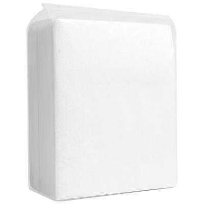 China 65gm Gewicht PET Holzzzellstoff gefaltete Reinigungsbedeckungen für Industriezwecke und Laborbedeckungen zur Einwegreinigung mit geringer Lintmenge zu verkaufen