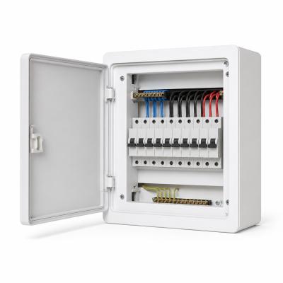 China Fireproof Affordable Home Distribution Boxes For Safe Wiring With Circuit Protection for sale