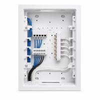 China Flush Mount Concealed Low Voltage Wiring Junction Box Assembly Multimedia Distribution Box for sale