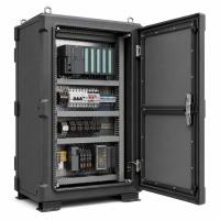 China Heavy Duty Shockproof PLC Panel Box For Harsh Workshop Environments for sale