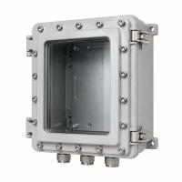 China Transparent Viewable Explosion Proof Box With Window IP66  Protection for sale