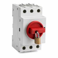China Safe Lockable DB Accessories Isolator Switch For Distribution Box Circuit Maintenance for sale