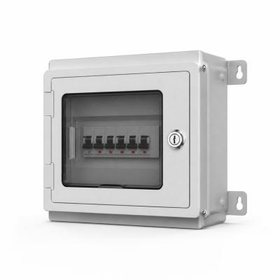 China Lockable Safe Miniature Electrical Enclosure Circuit Breaker With Wall Fixed Installation Brackets for sale